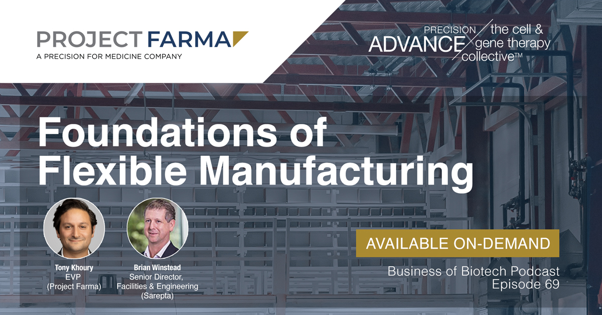 Podcast – Business of Biotech: Foundations Of Flexible Manufacturing